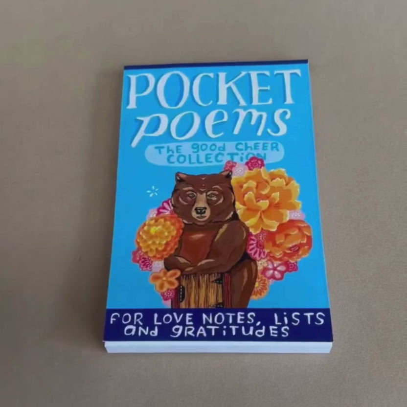 Good Cheer Collection - Pocket Poems - Notepad – The Bowl Maker